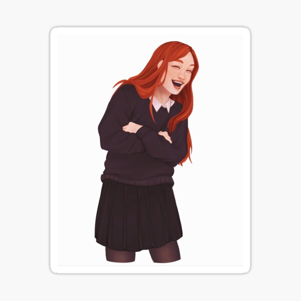 "Ginny Weasley" Sticker by butteflysclaws | Redbubble