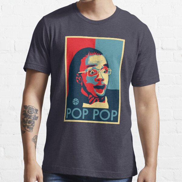 "Pop Pop" T-shirt for Sale by foureyedesign | Redbubble | community t ...