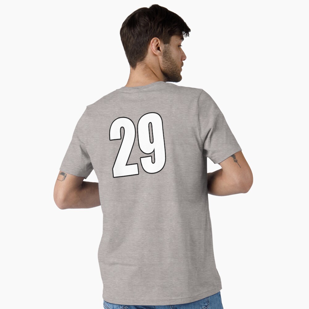 "29 number number football" Sticker by GeogDesigns | Redbubble