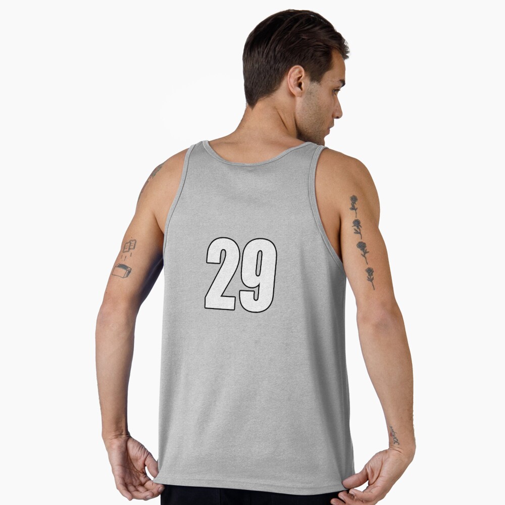 "29 number number football" Sticker by GeogDesigns | Redbubble