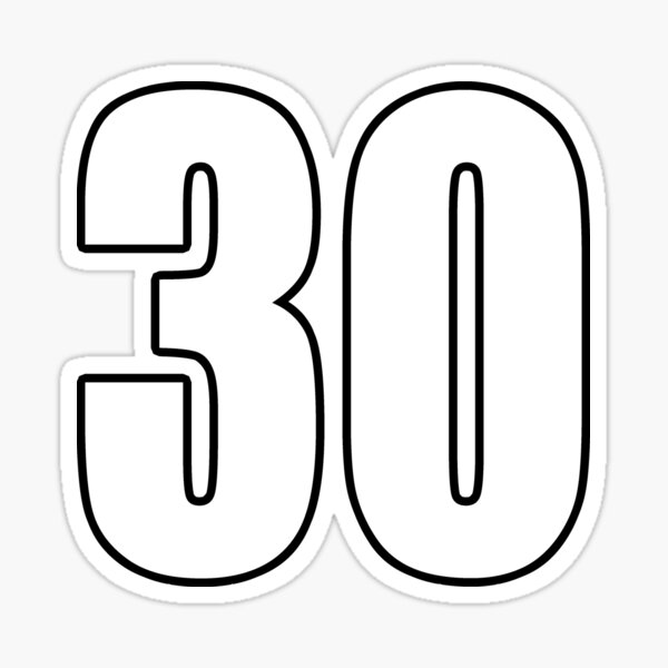 Feliz Cumpleaños Número 30 Para Colorear