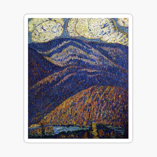 "Hall of the Mountain King - Marsden Hartley" Sticker by wonderdesigne ...
