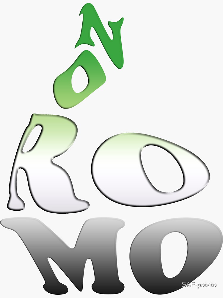 "No Romo" Sticker by SAF-potato | Redbubble