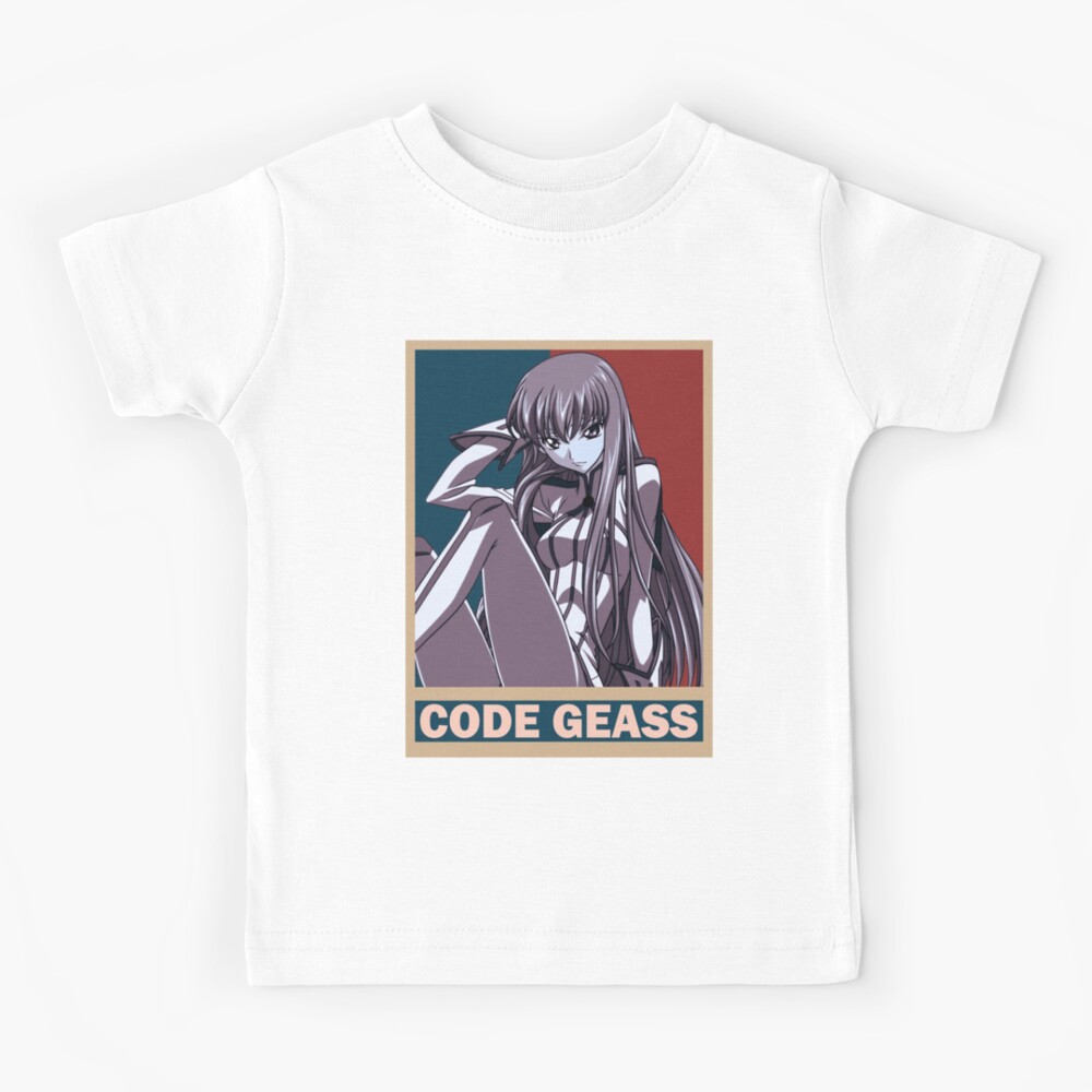 "CC Shi Tsu Code Geass Kodo Giasu Vintage Vector Anime Design" Kids T ...