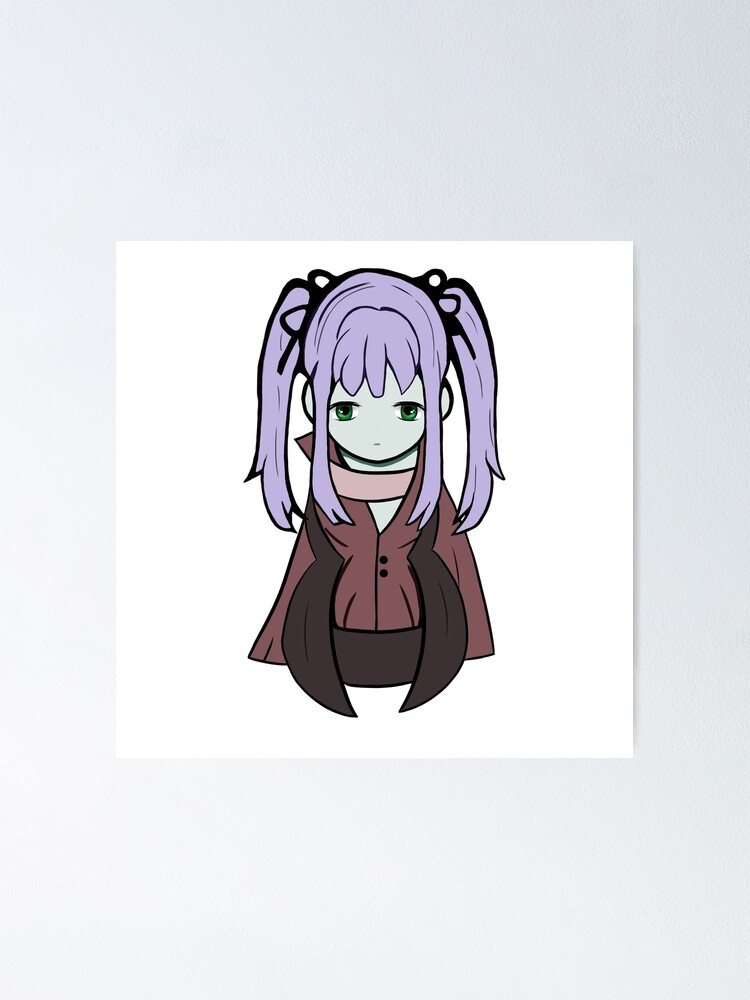 "Cold Anime Girl" Poster for Sale by althod | Redbubble