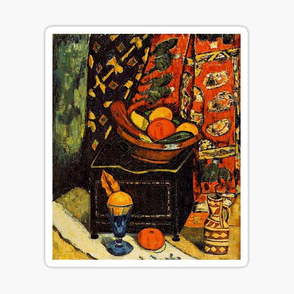"Still Life, No. 1 - Marsden Hartley" Sticker by wonderdesigne | Redbubble