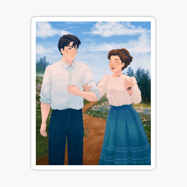 "lucie and jess" Sticker by butteflysclaws | Redbubble