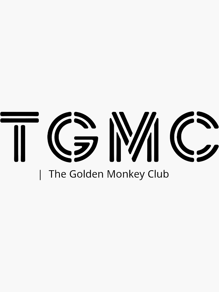 "TGMC Logo" Sticker for Sale by TGMC | Redbubble