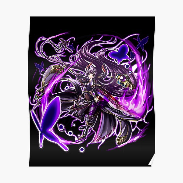 "Evil Demon Empress Coco - Grand Summoners " Poster by brittac9cfo75 ...