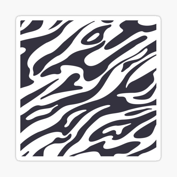 "Zebra print" Sticker for Sale by asthash | Redbubble