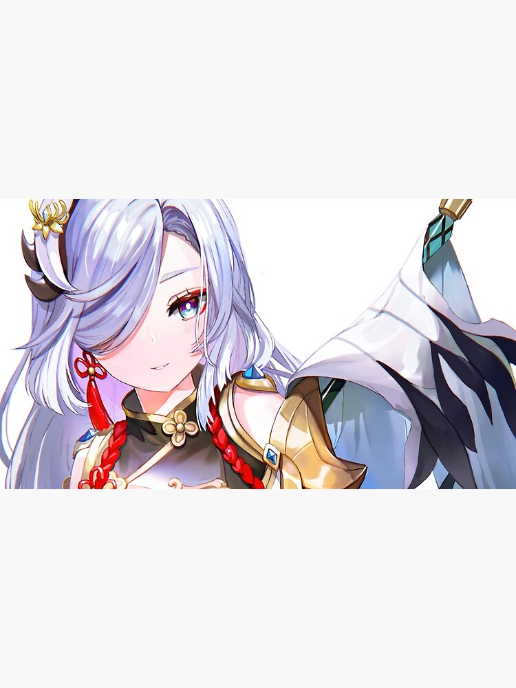 "Genshin Impact №121 Shenhe" Poster for Sale by MikadoMur | Redbubble