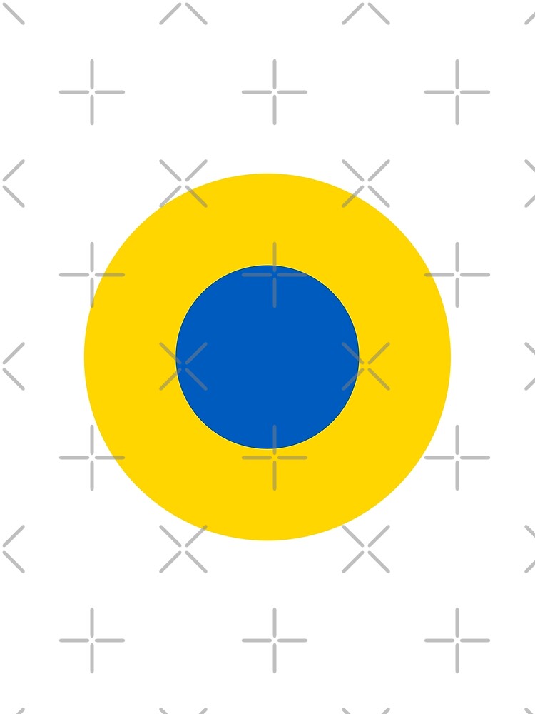 "Ukrainian Air Force Roundel" Poster by magazinecombate | Redbubble
