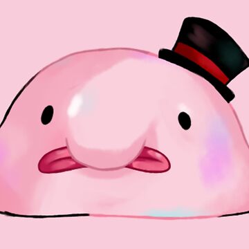 "Cute Blob Fish, l love blobfish " Sticker for Sale by HAZGIVAB | Redbubble