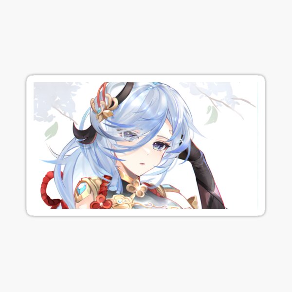 "Genshin Impact №133 Shenhe" Sticker by MikadoMur | Redbubble