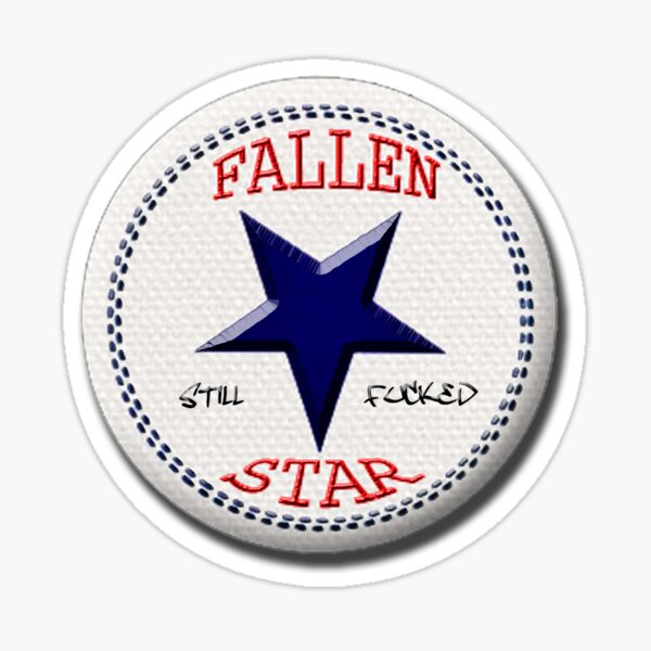 "FALLING STAR" Sticker for Sale by FrojdART | Redbubble