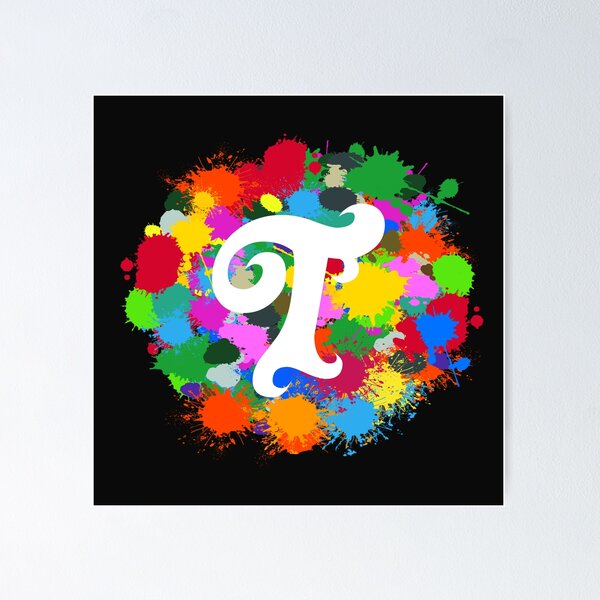 "letter t" Poster by Elyora | Redbubble