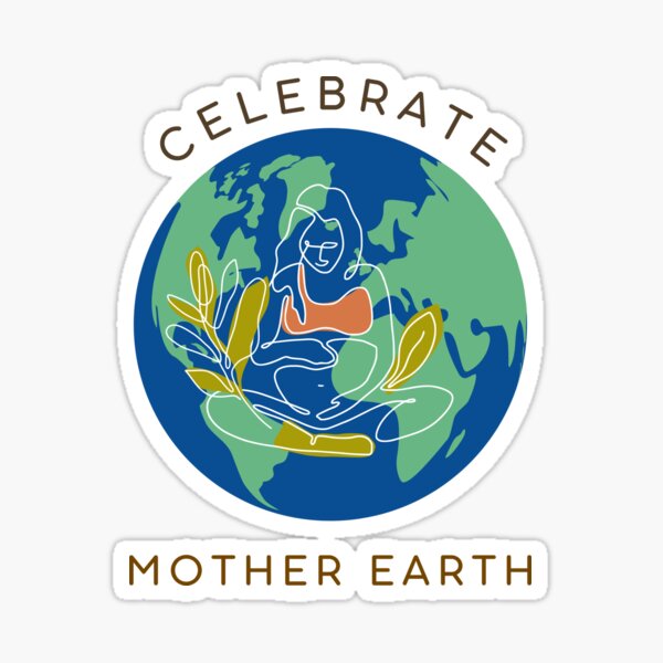 "Mother Earth" Sticker for Sale by digione2 | Redbubble