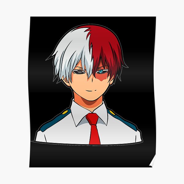 "Funny My Hero Academia Shoto Todoroki Quotes design cool" Poster for ...