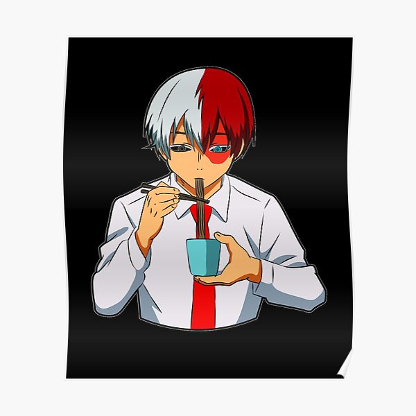"Funny My Hero Academia Shoto Todoroki Quotes design cool" Poster by ...