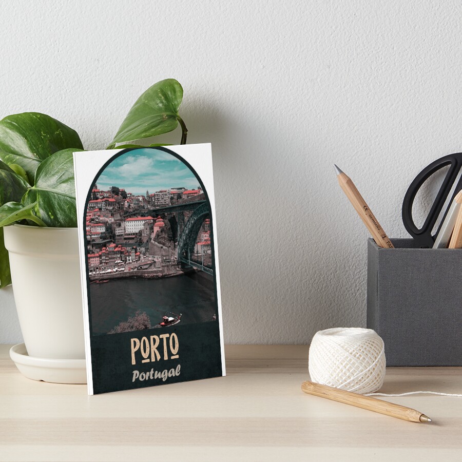 "Porto Portugal City" Art Board Print by PostersStickers | Redbubble