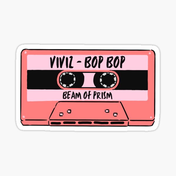 "Viviz Bop Bop Casette" Sticker by puki-ycdi | Redbubble
