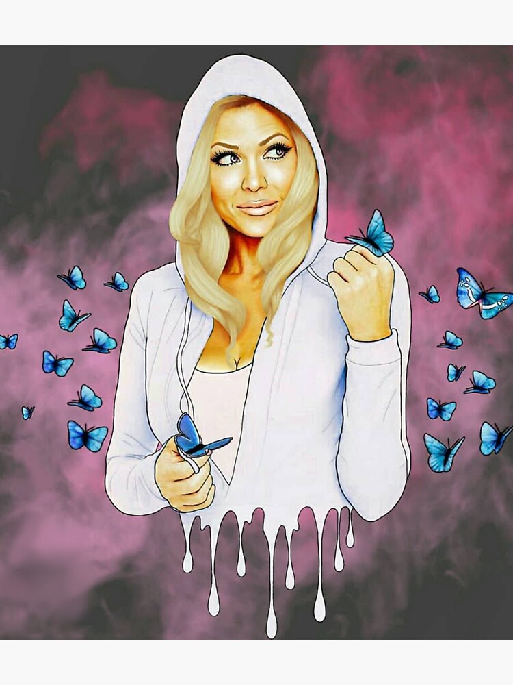 "Torrie Wilson outline" Sticker for Sale by Tyler Gall | Redbubble
