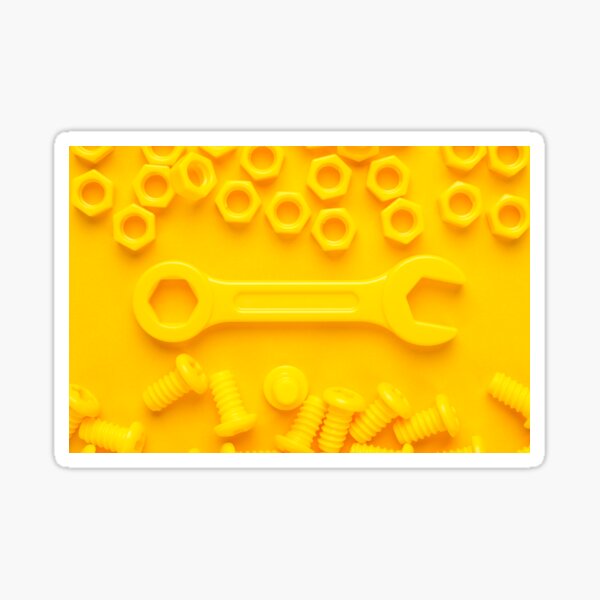 "Nuts and bolts" Sticker by mike-map | Redbubble