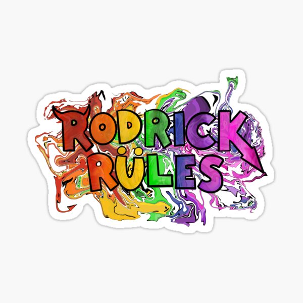 "Rodrick Rules" Sticker by stixbytiff | Redbubble