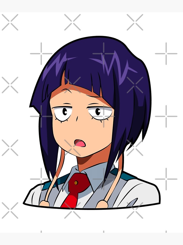 "Funny My Hero Academia Shocked Kyoka Jiro Quotes design cool" Poster ...