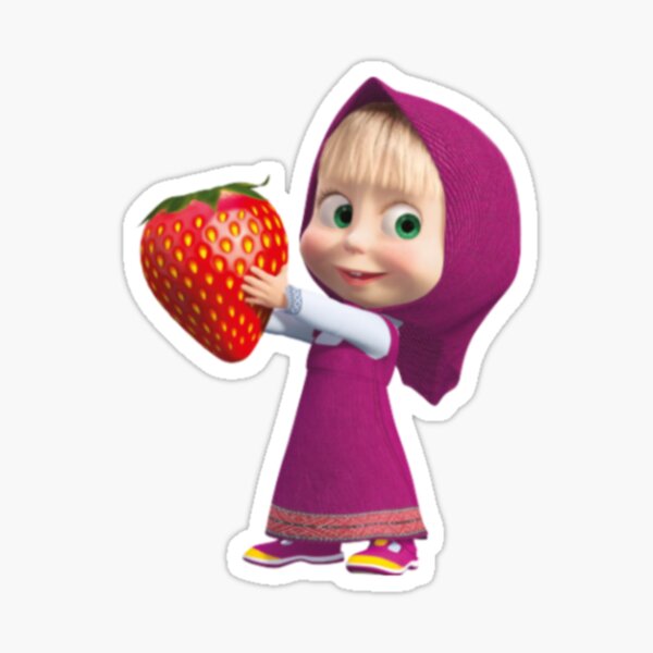 "Masha and bear" Sticker by alice004 | Redbubble