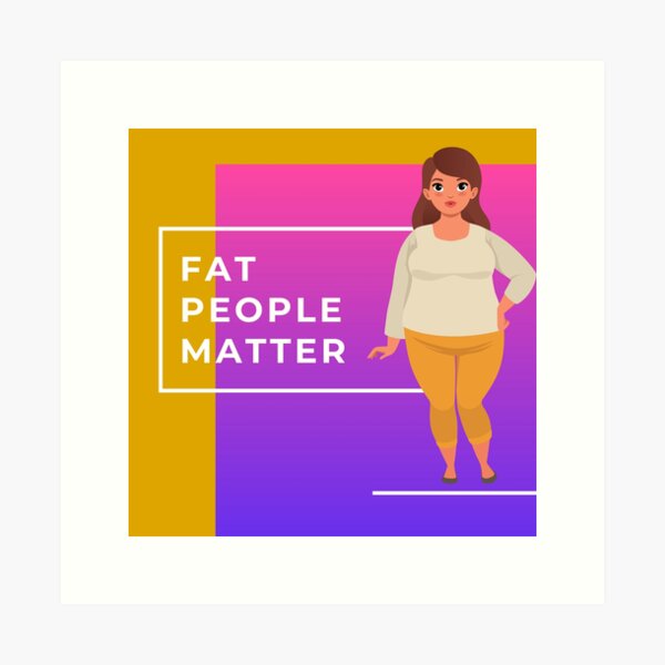 Screenprints Art & Collectibles Prints Floral fat babe No 2 Fat ...