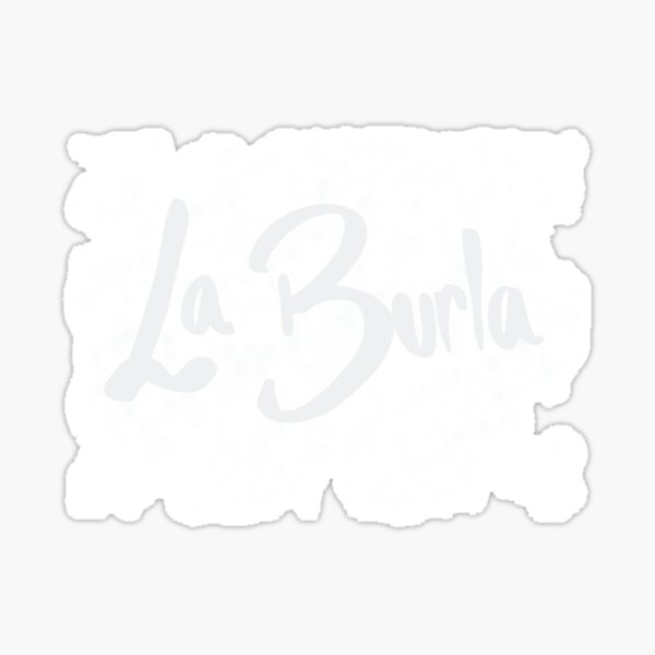 "La Burla - joke" Sticker by Lunica | Redbubble