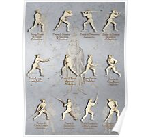 "Fiore dei Liberi Longsword Positions "Getty"" by Tracy Mellow | Redbubble