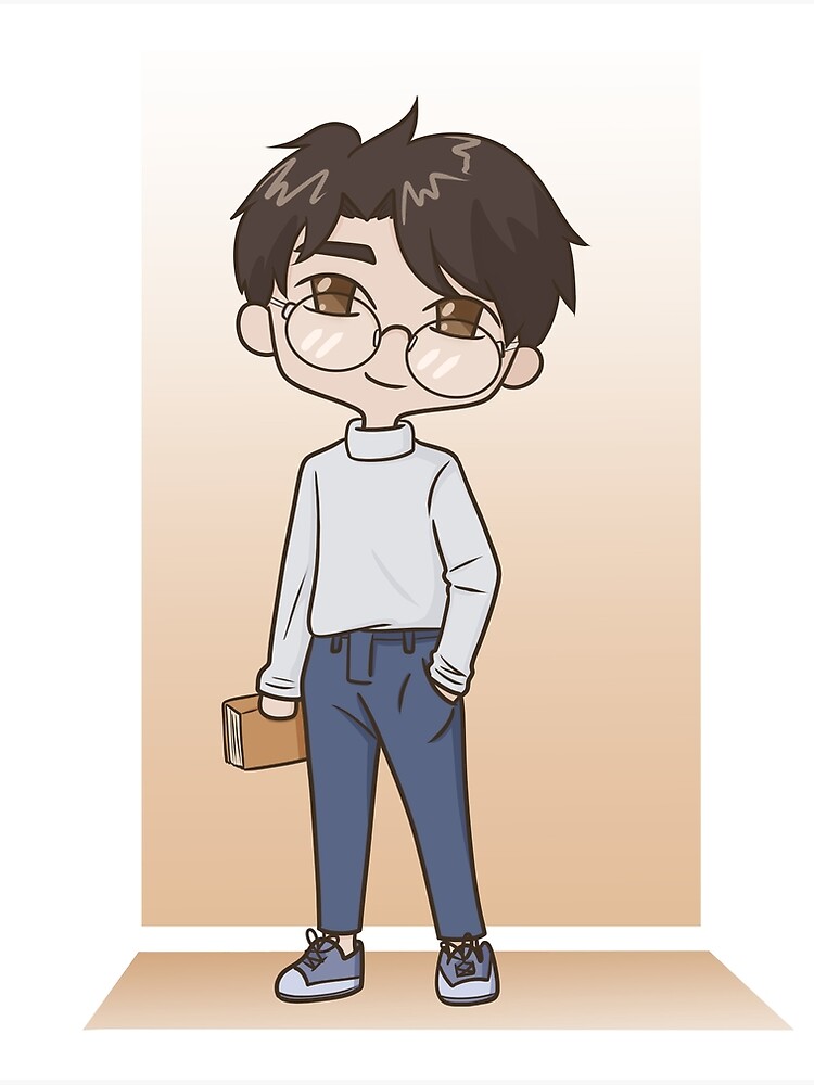 "Cute Chibi Librarian" Poster for Sale by kabocha-chan | Redbubble