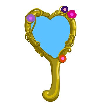 "The Diamond Castle Mirror Sticker " Sticker for Sale by Lovely-Lemons ...