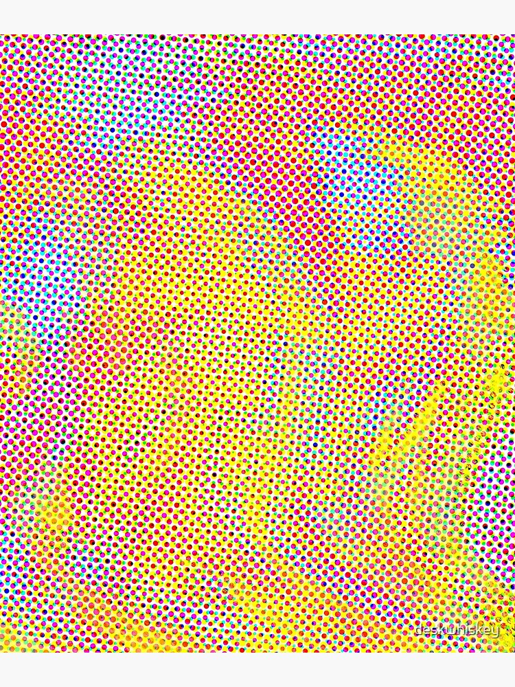 "Tie Dye Halftone Trippy Art Tri-Color" Poster for Sale by deskwhiskey ...