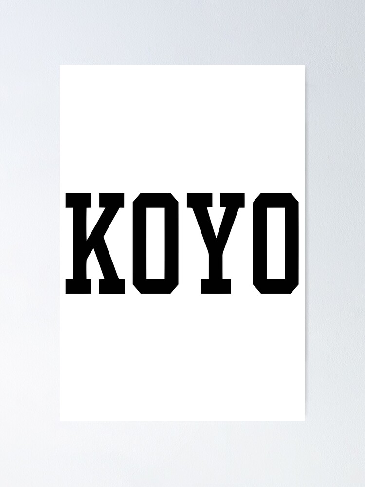 "Brass City Merch Koyo Logo" Poster by SemiKiya | Redbubble