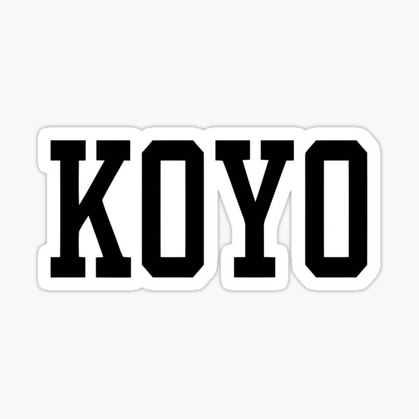 "Brass City Merch Koyo Logo" Sticker for Sale by SemiKiya | Redbubble