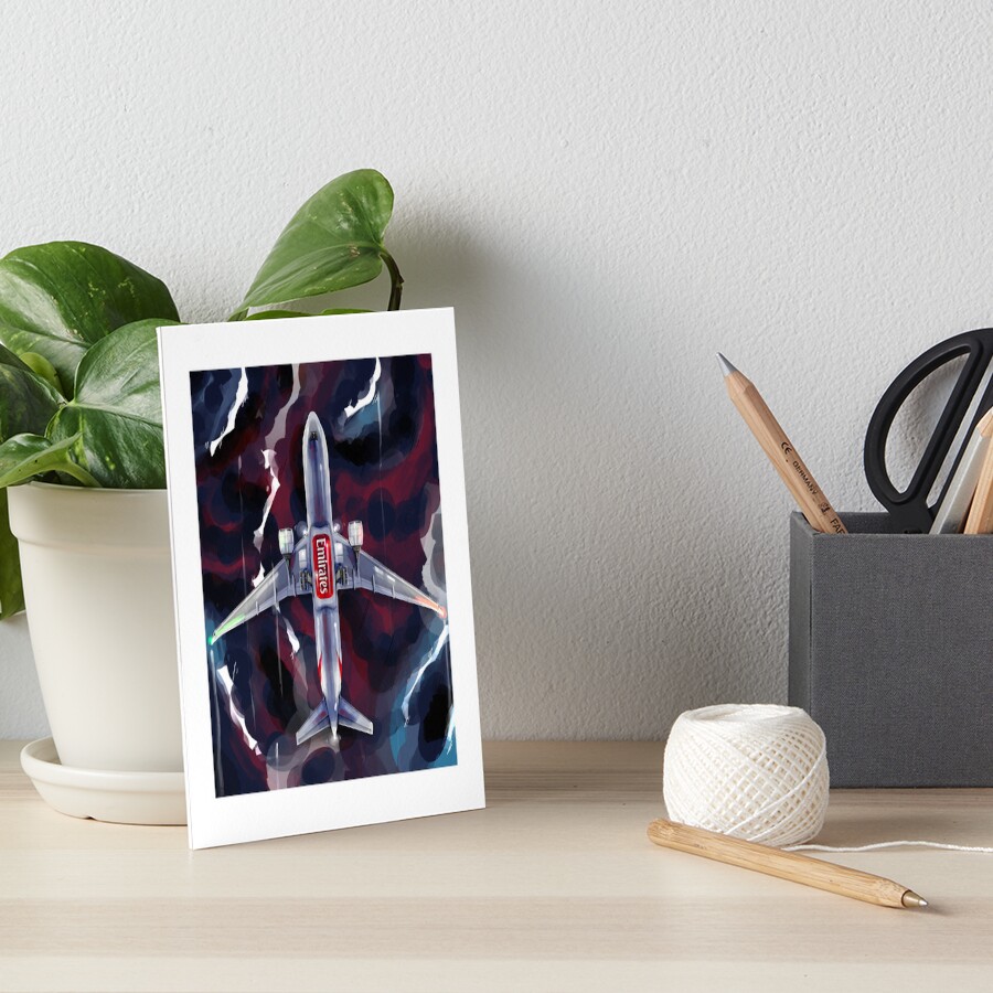 "BOEING 777" Art Board Print by bellamemeo | Redbubble