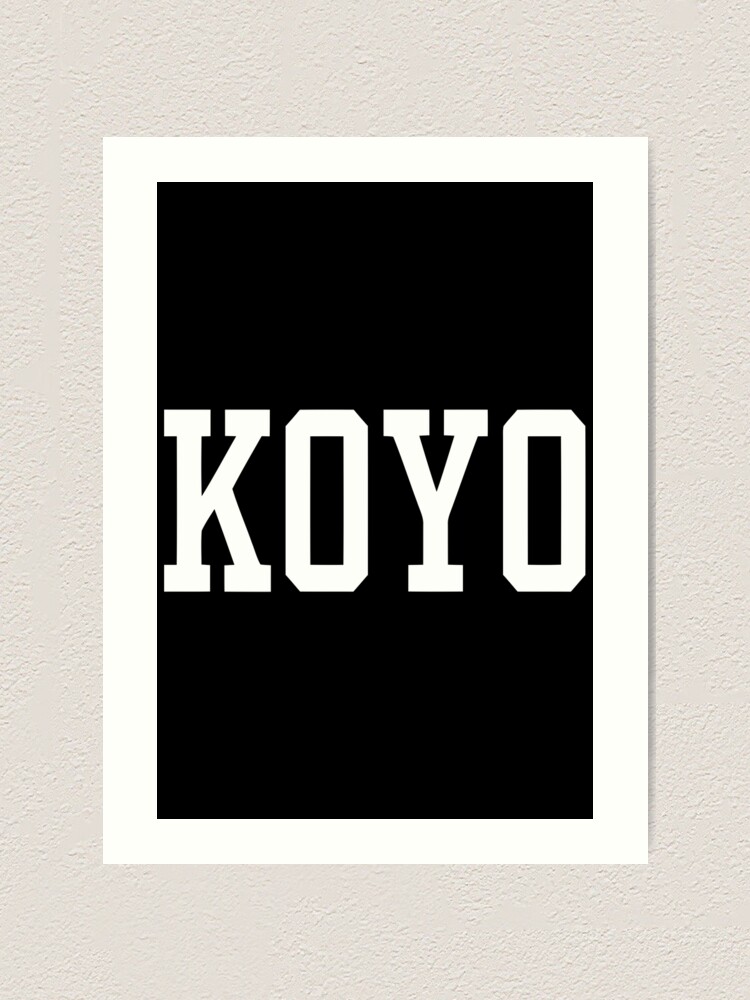 "Brass City Merch Koyo Logo" Art Print for Sale by SemiKiya | Redbubble