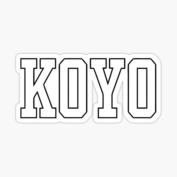 "Brass City Merch Koyo Logo" Sticker for Sale by SemiKiya | Redbubble