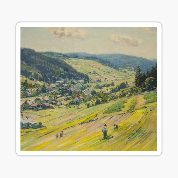 "English Countryside" Sticker by slinggreg | Redbubble