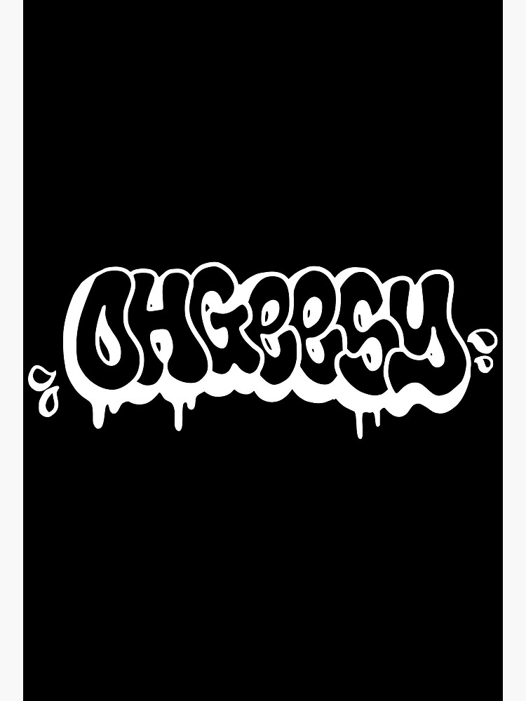 "Ohgeesy Merch Ohgeesy Logo" Poster for Sale by SemiKiya | Redbubble