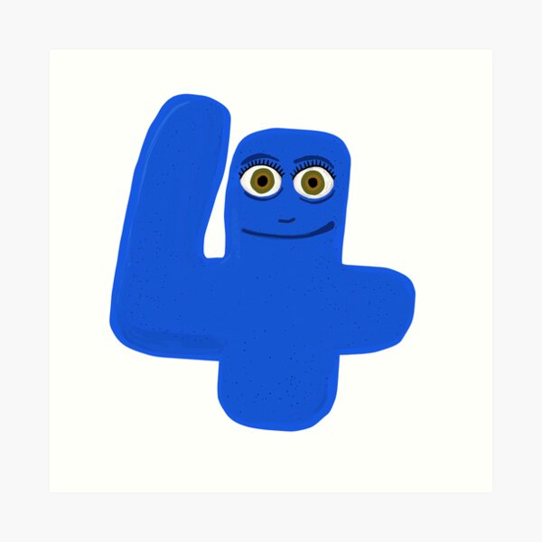 "Cbeebies Numberjacks 4 artwork" Art Print for Sale by Phoebestorm ...