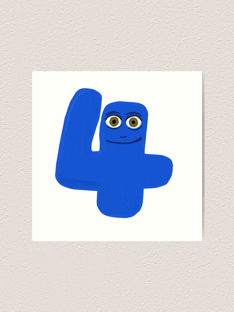 "Cbeebies Numberjacks 4 artwork" Art Print for Sale by Phoebestorm ...