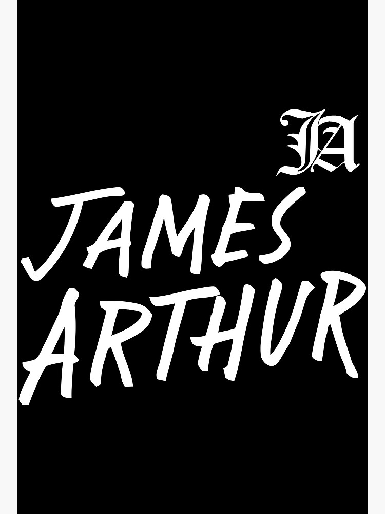 "James Arthur Merch James Arthur Logo" Photographic Print for Sale by ...