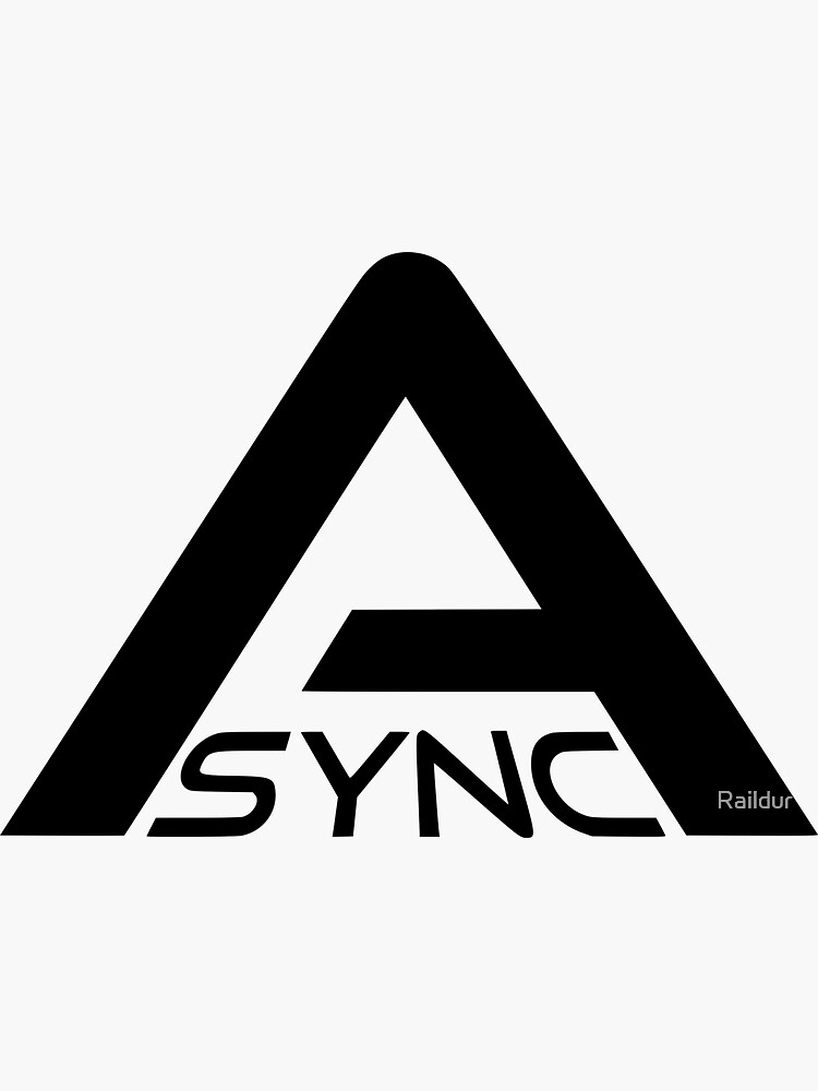 "ASYNC - Backrooms High Quality " Sticker by Raildur | Redbubble