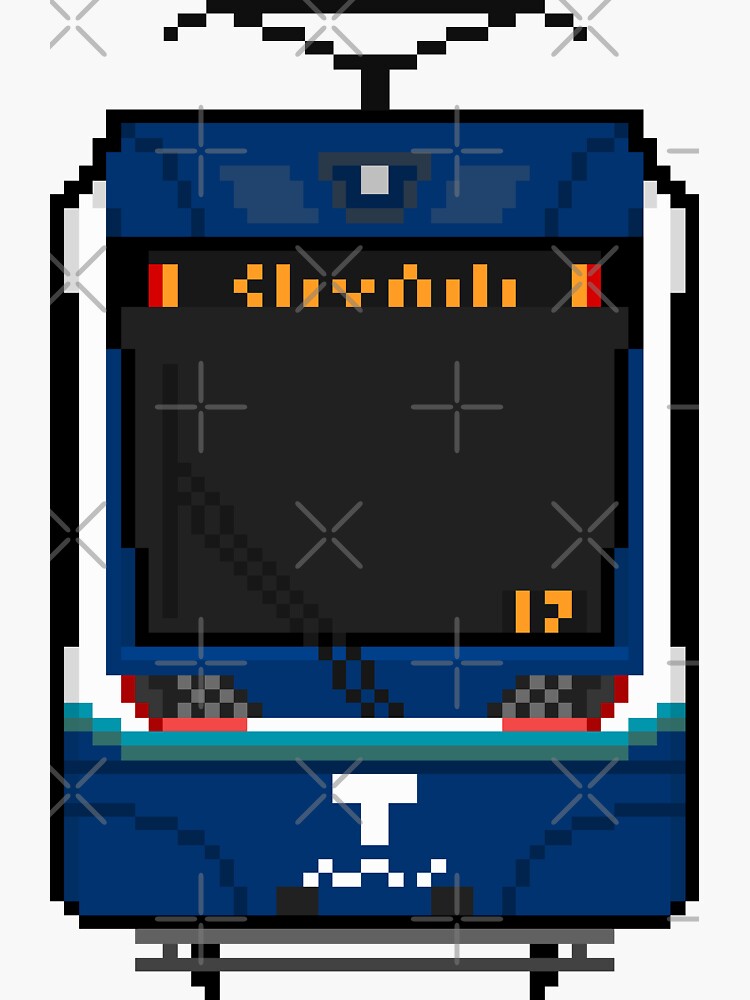 "Sound Transit S700 Pixel Art" Sticker for Sale by whatchyyc | Redbubble