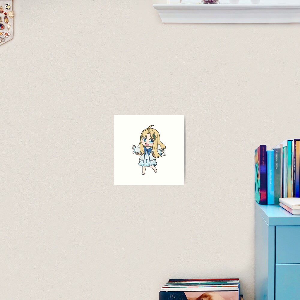 Lámina artística «El levantamiento del héroe del escudo Filo Chibi» de ...