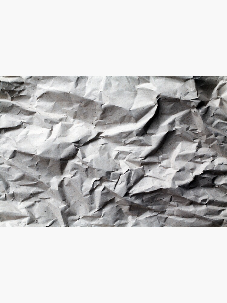 "Crumpled Up Paper Texture" Sticker for Sale by MarkUK97 | Redbubble